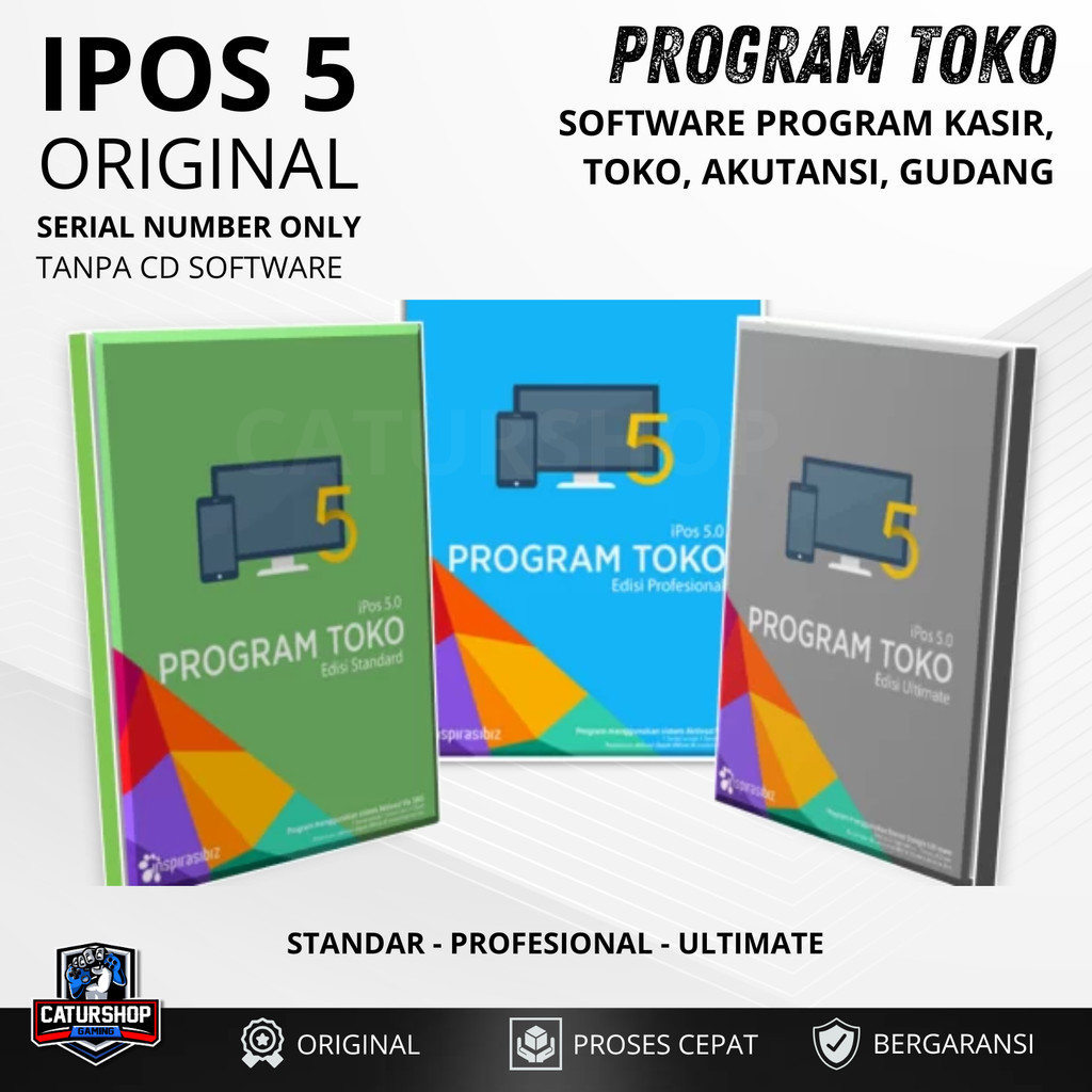 Jual Software Toko Penjualan Kasir Original - iPOS 5 Standard ...