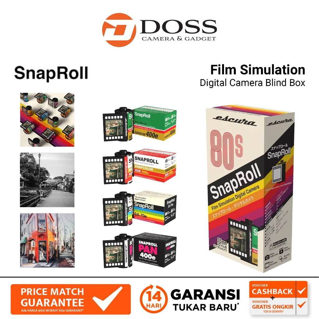 Jual SnapRoll Film Simulation Digital Camera Blind Box | Shopee Indonesia