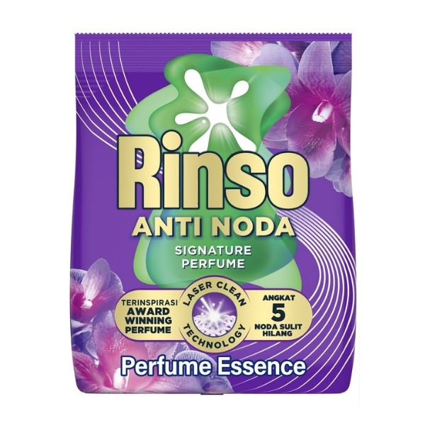 Jual RINSO ANTI NODA PERFUME ESSENCE POWDER 700 GR | Shopee Indonesia