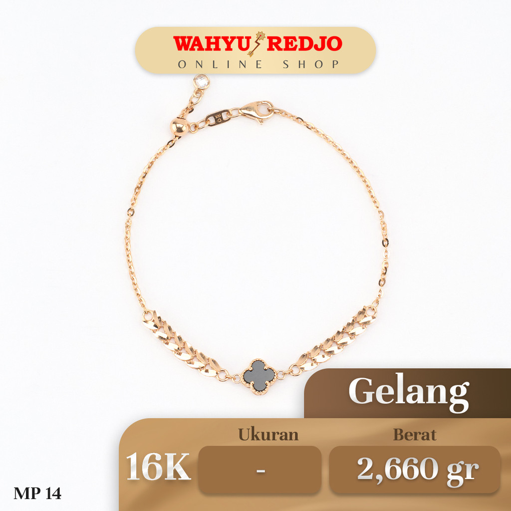 Jual Gelang Emas Kadar 16K Wahyu Redjo GL-16K 29193253-PMR | Shopee ...