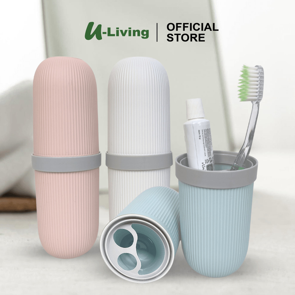 Jual U-Living Tempat Penyimpanan Sikat Gigi Odol Sisir Box Travel ...