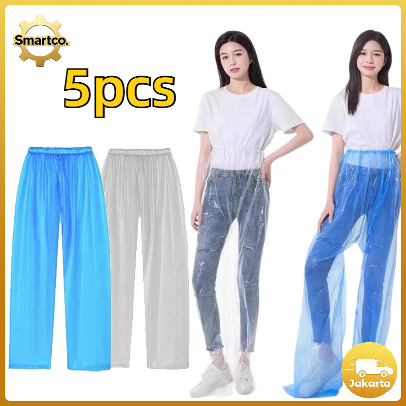 Jual 5pcs Rain Pants Serbaguna Anti Banjir Pelindung Sepatu Anti Bocor ...