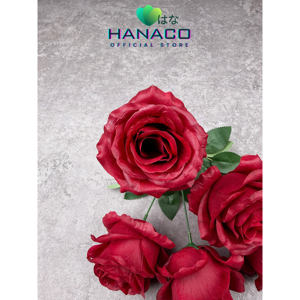Jual HANACO - Bouquet bunga P130 KANA (x5) Mawar Artifisial Dekorasi ...