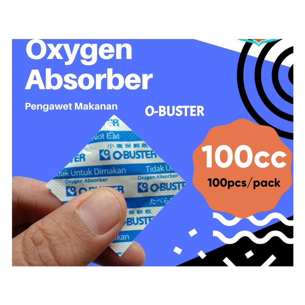 Jual Silica Gel O-Buster 100cc 100 cc isi 100 Pengawet Makanan Food ...