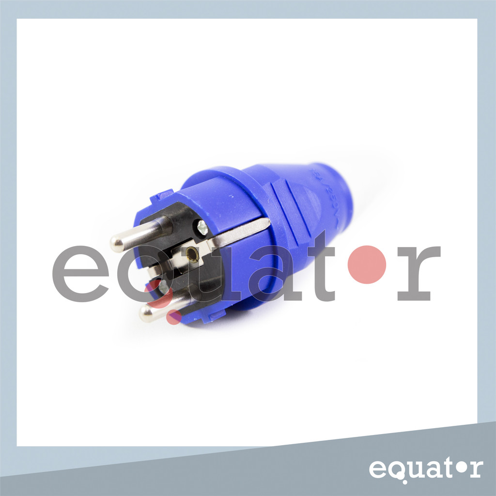 Jual Jack Jek Steker Biru 2P 2 pin industrial plug fort Tipe 012 ...