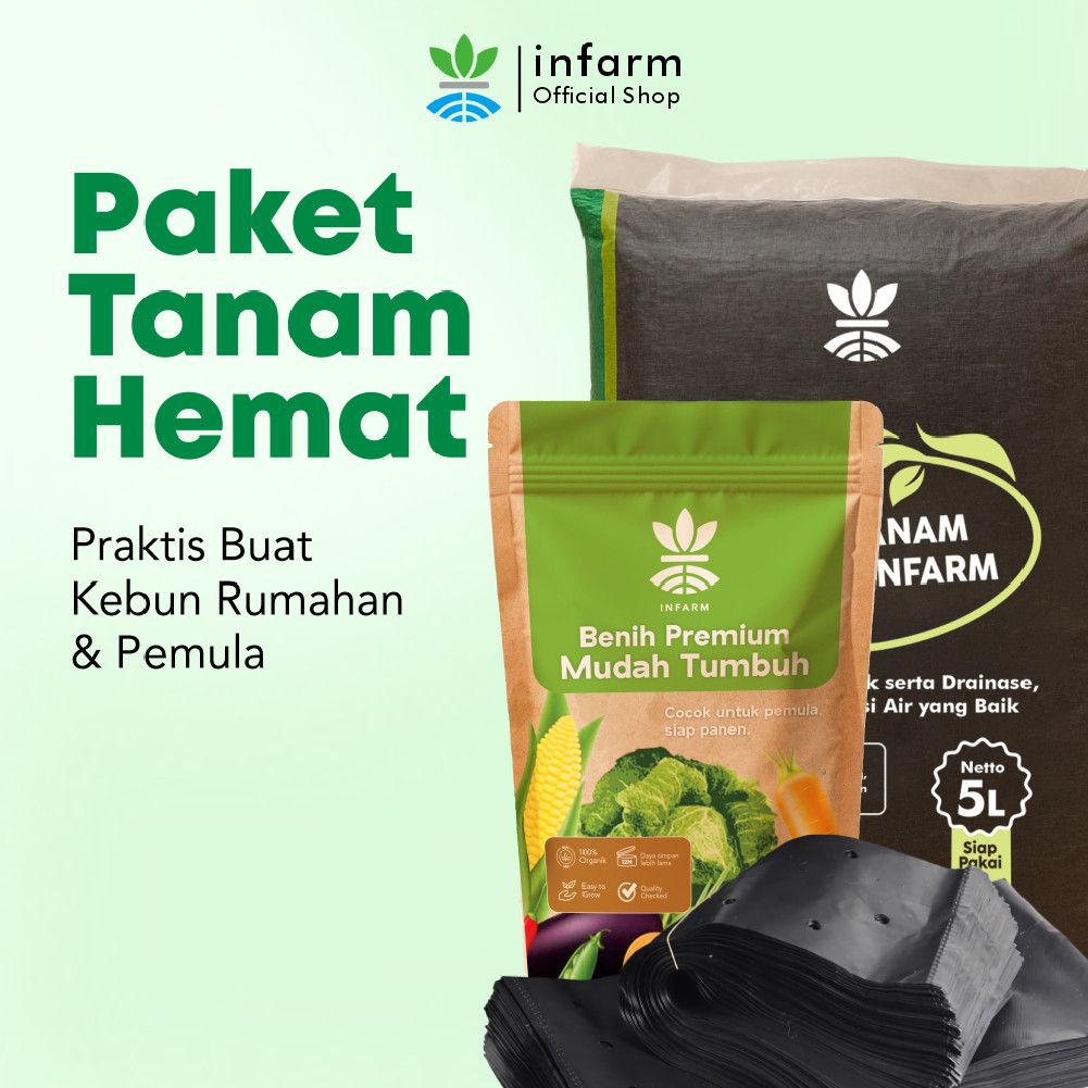Jual INFARM - Paket Tanam Hemat Paket Lengkap Menanam Pemula Isi 25 ...