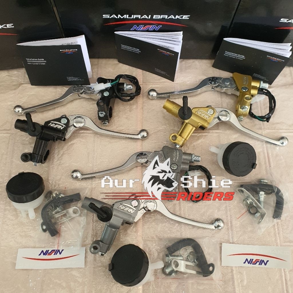 Jual Master Rem Nissin Samurai Axial 14 MM Kanan Kiri Dan Set Universal ...