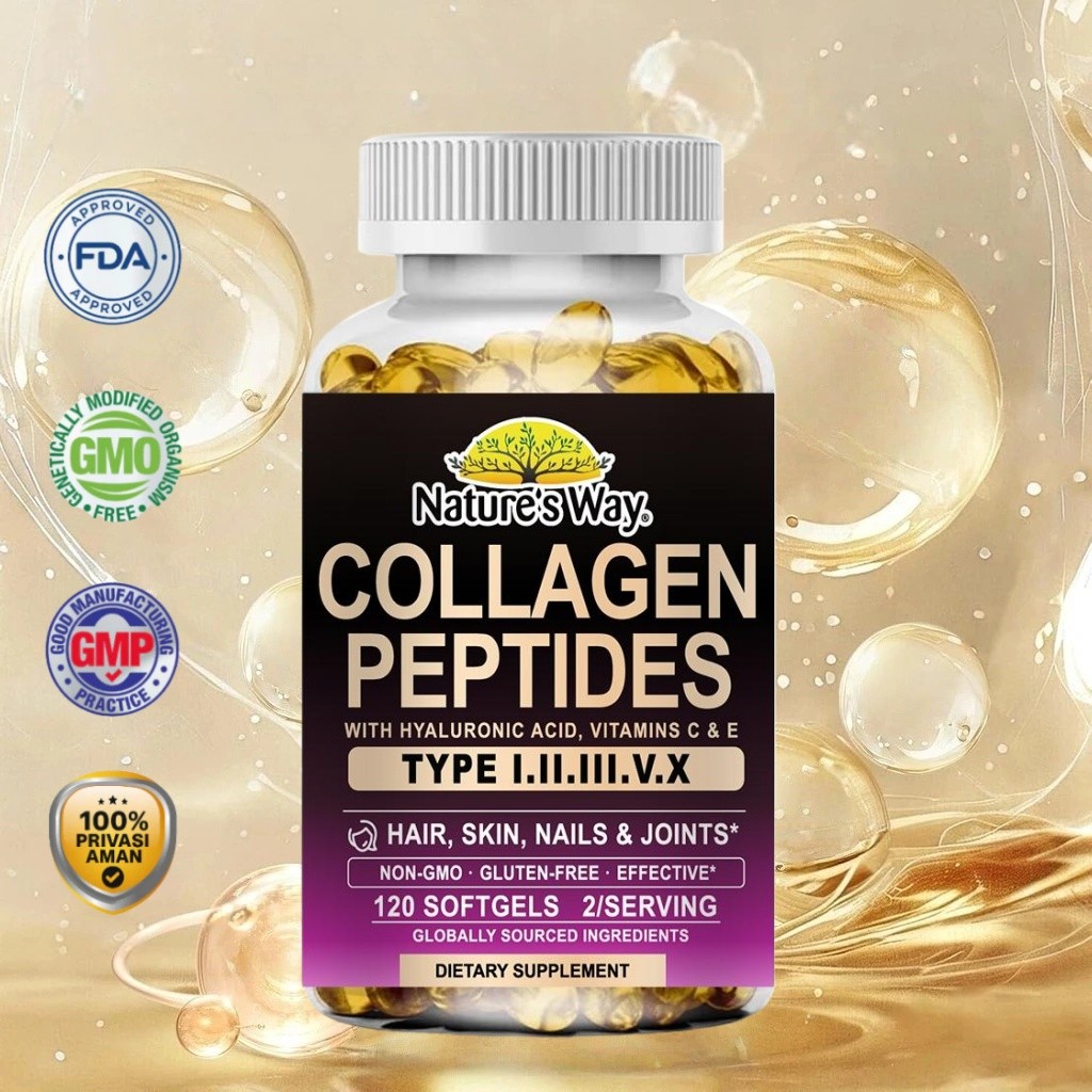 Jual Nature‘s Way Collagen Peptides - Suplemen Kolagen Tipe 1,2,3,5,10 ...