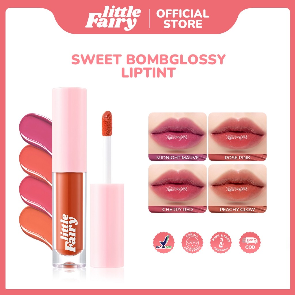 Jual LITTLE FAIRY Sweet Bomb Glossy Liptint | Shopee Indonesia
