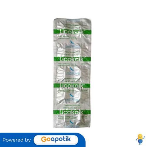 Jual Licokalk Strip Isi 10 Kaplet | Shopee Indonesia