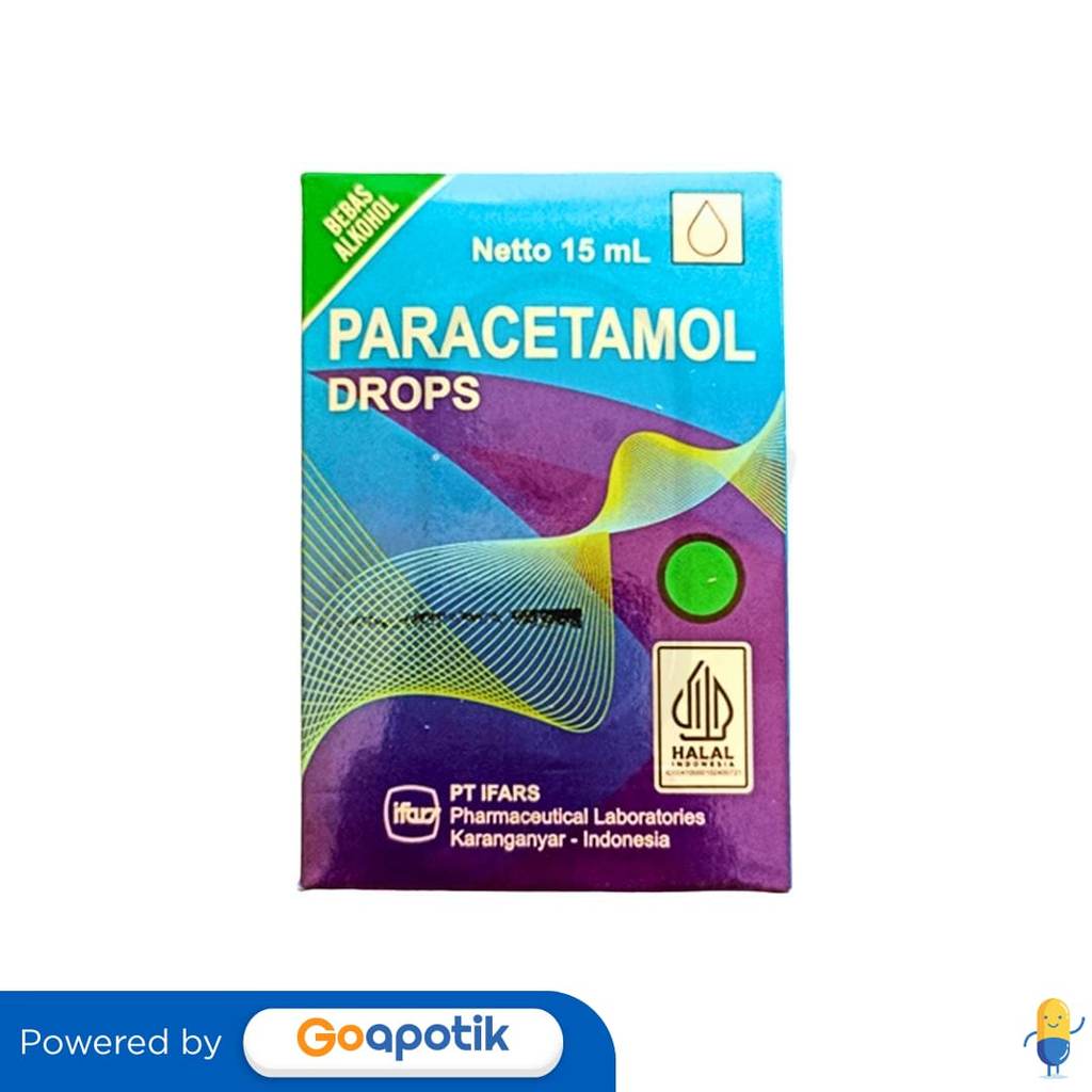 Jual Paracetamol Ifars 60 Mg/0.6 Ml Drop 15 Ml | Shopee Indonesia