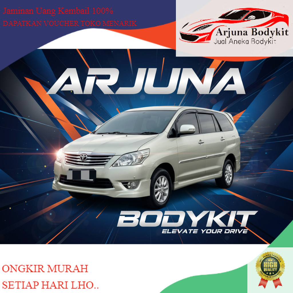 Jual bodykit toyota kijang innova 2011 2012 body kit innova bodikit ...