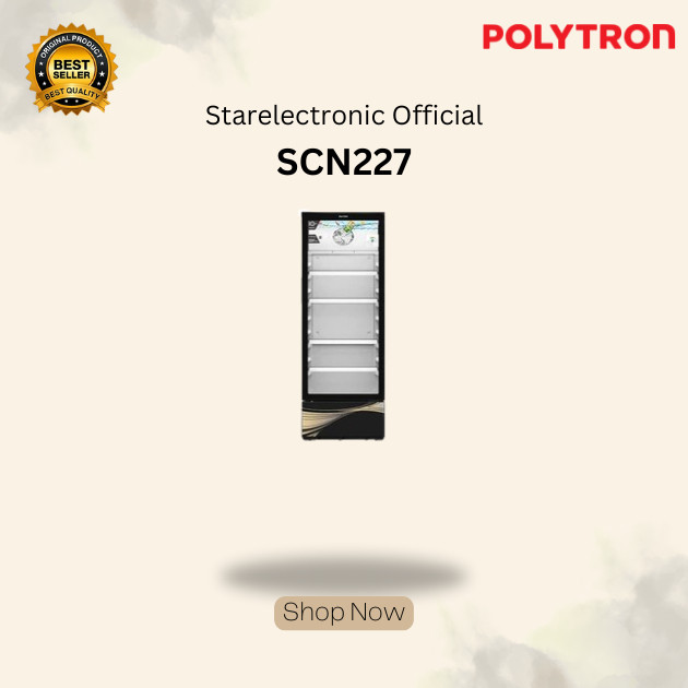 Jual Showcase Polytron SCN227 200 Liter Low Watt SCN227 | Shopee Indonesia