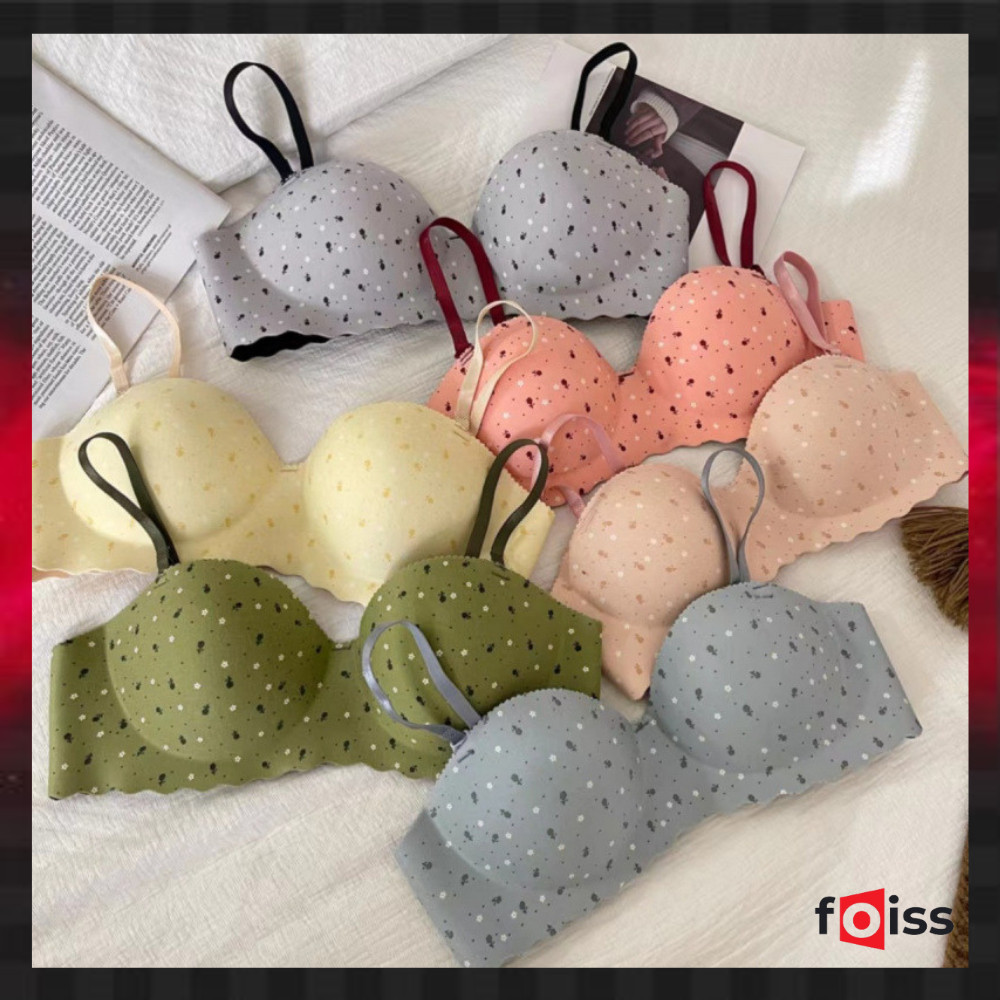 Jual Foiss Summer bra wanita model bergelombang push up light and small ...