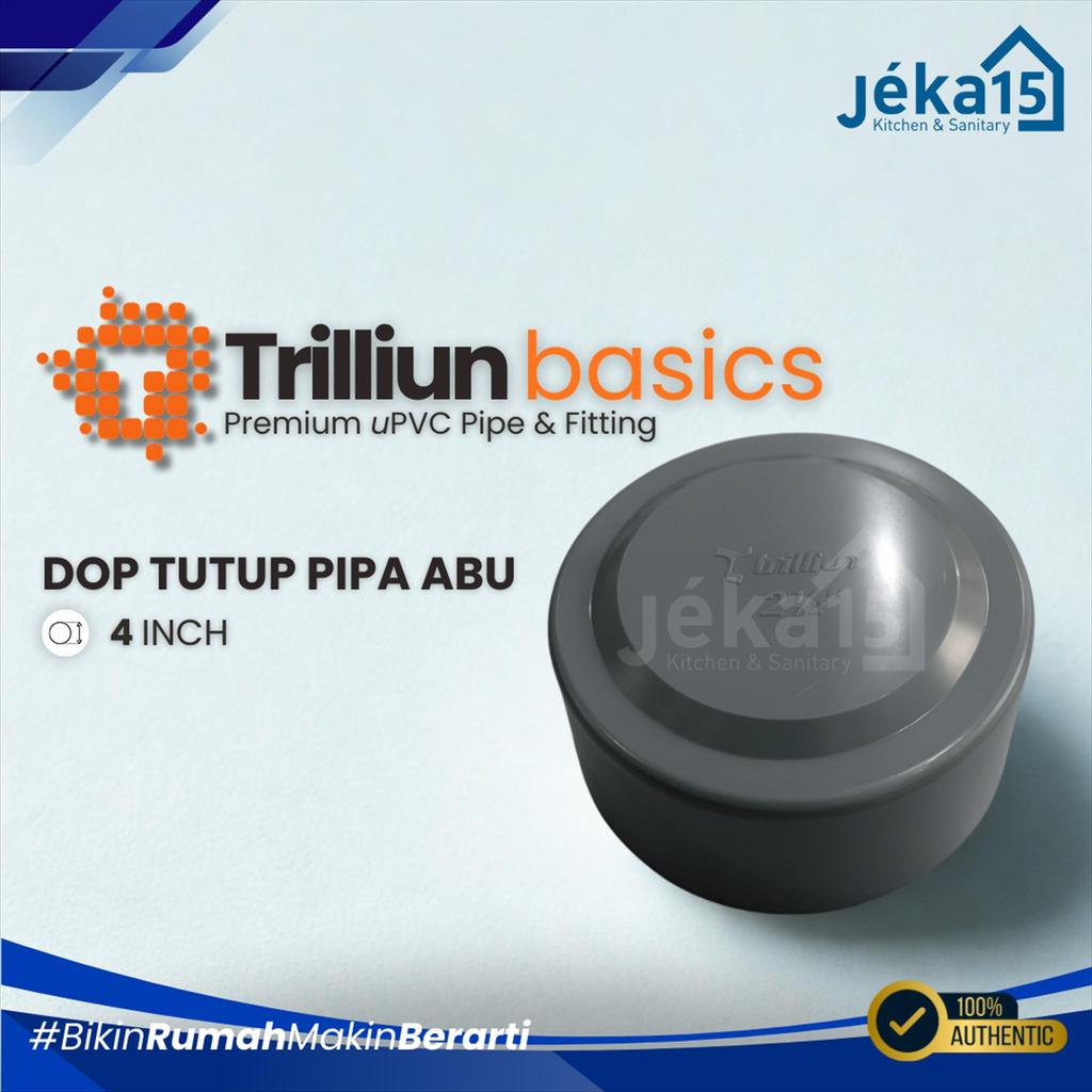 Jual JEKA15 - Dop Pipa PVC / CAP Pipa / Penutup Pipa PVC Trilliun 4 ...