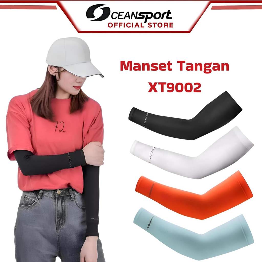 Jual Rockbros Manset Tangan Panjang Sepeda Lari Pria Wanita XT 9002 Arm ...