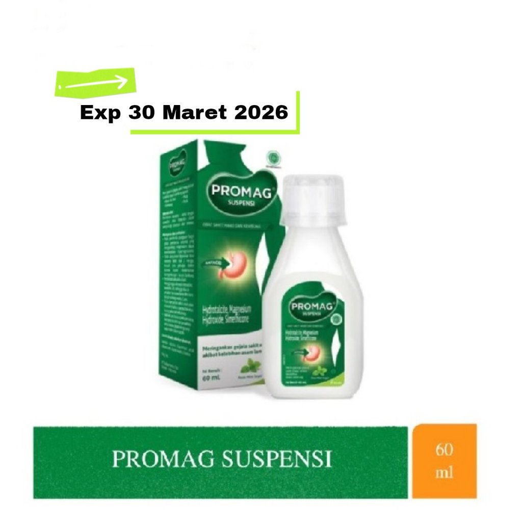 Jual Promag Syrup 60ml (EXP 30 Maret 2026)(mrbeauty) | Shopee Indonesia