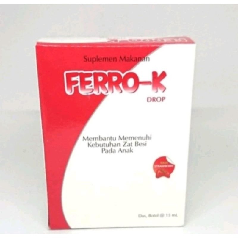 Jual Fero K/Ferro K/Fero-K Drop 15ml | Shopee Indonesia