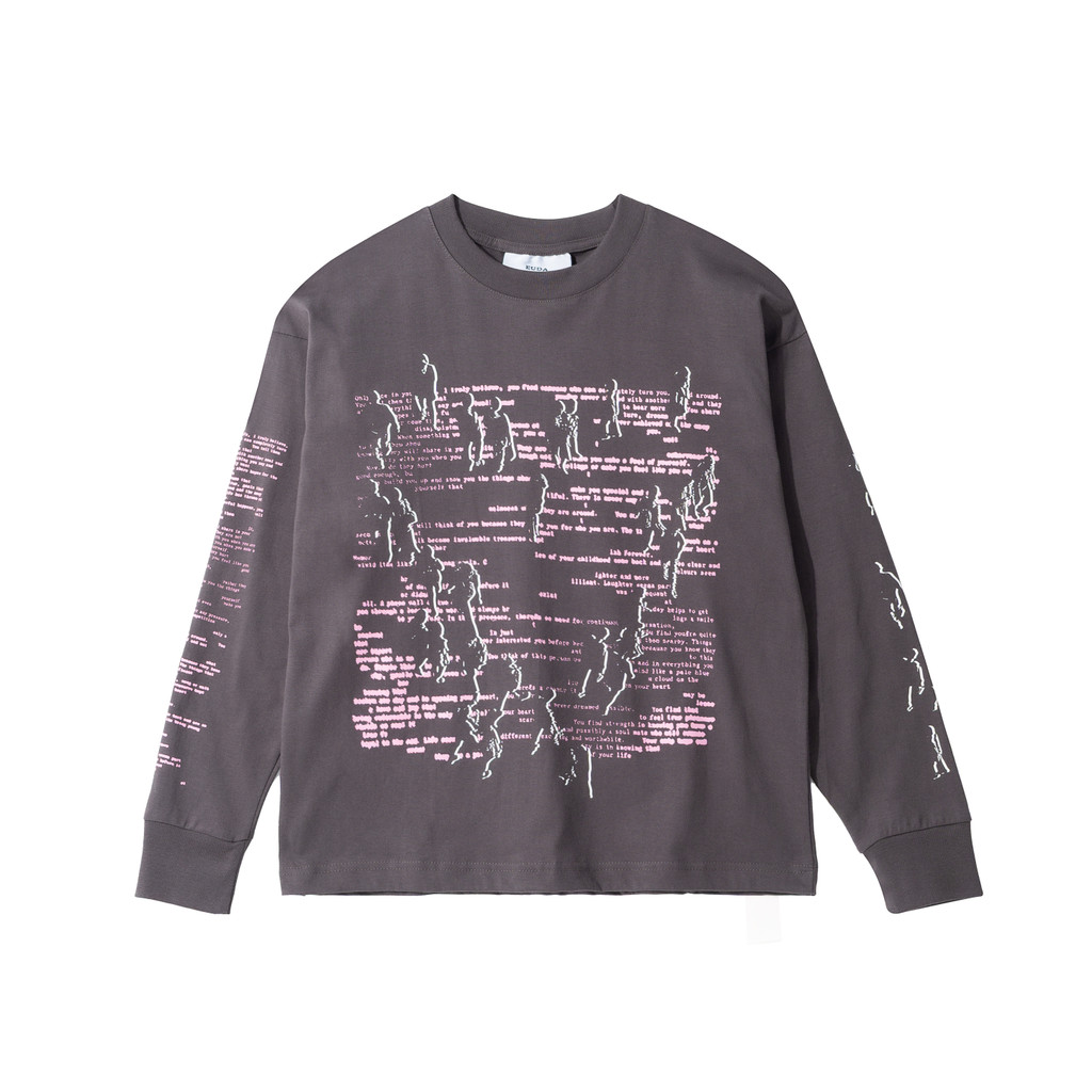 Jual Eudaimonia Quest Dark Grey Longsleeve T Shirt | Shopee Indonesia