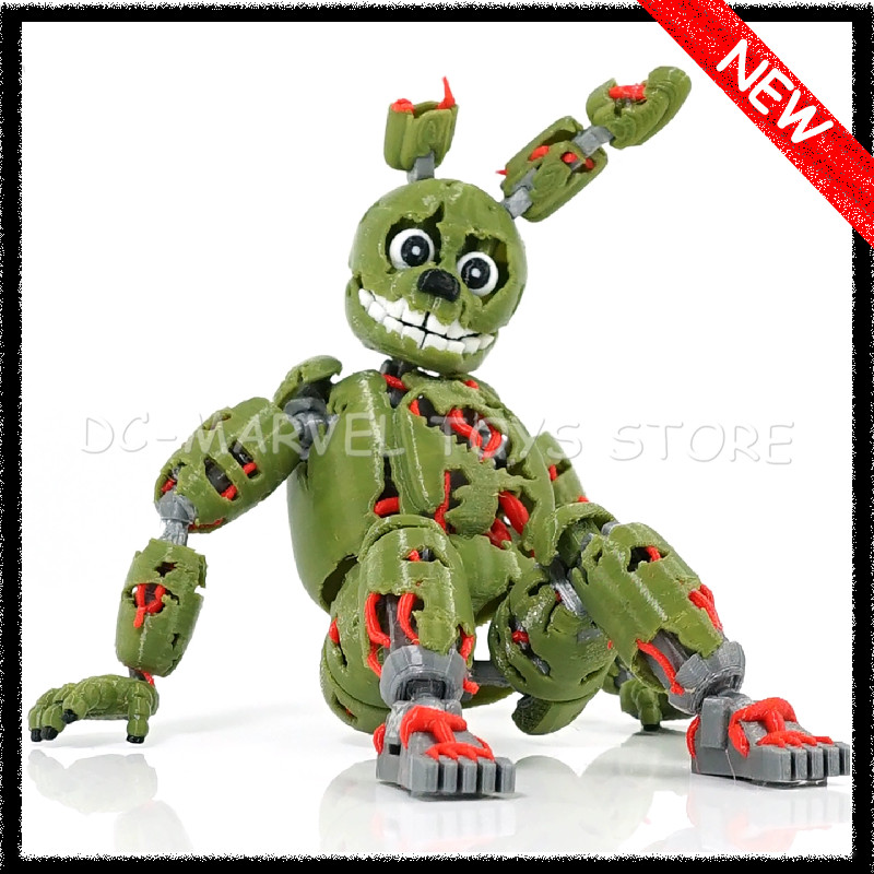 Jual In Stock 3d Printed Five Nights At Freddy's 3 Pizza Springtrap T13 ...
