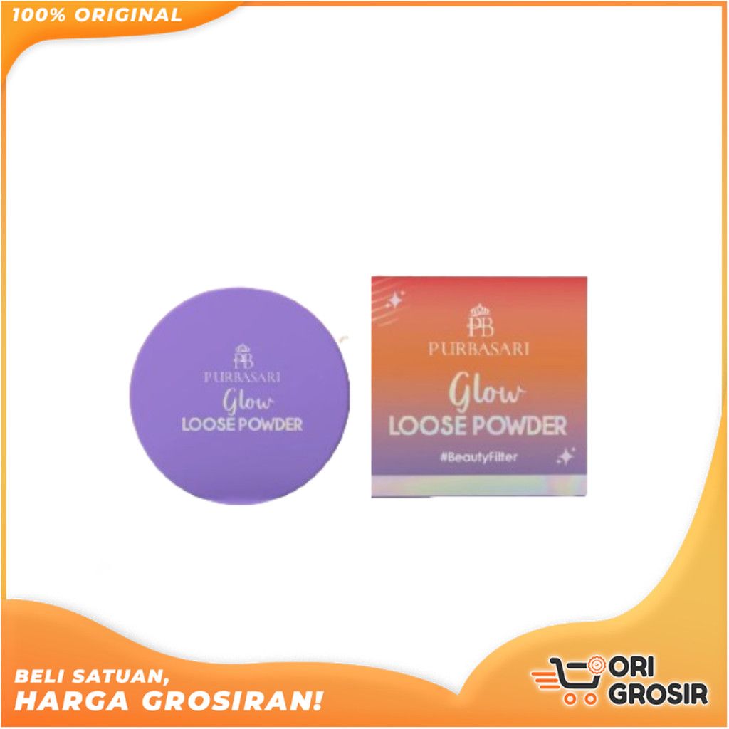 Jual ORI GROSIR | Purbasari Glow Loose Powder Bedak Tabur | Shopee ...