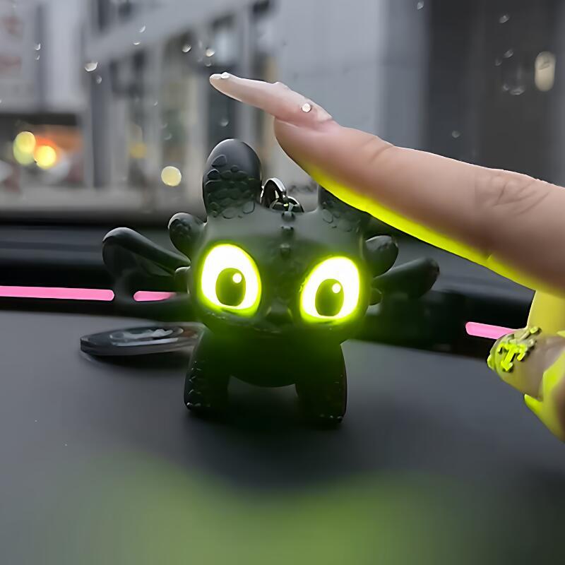 Jual Toothless Car Ornament Cartoon Kawaii Dragon Taming Master Night ...