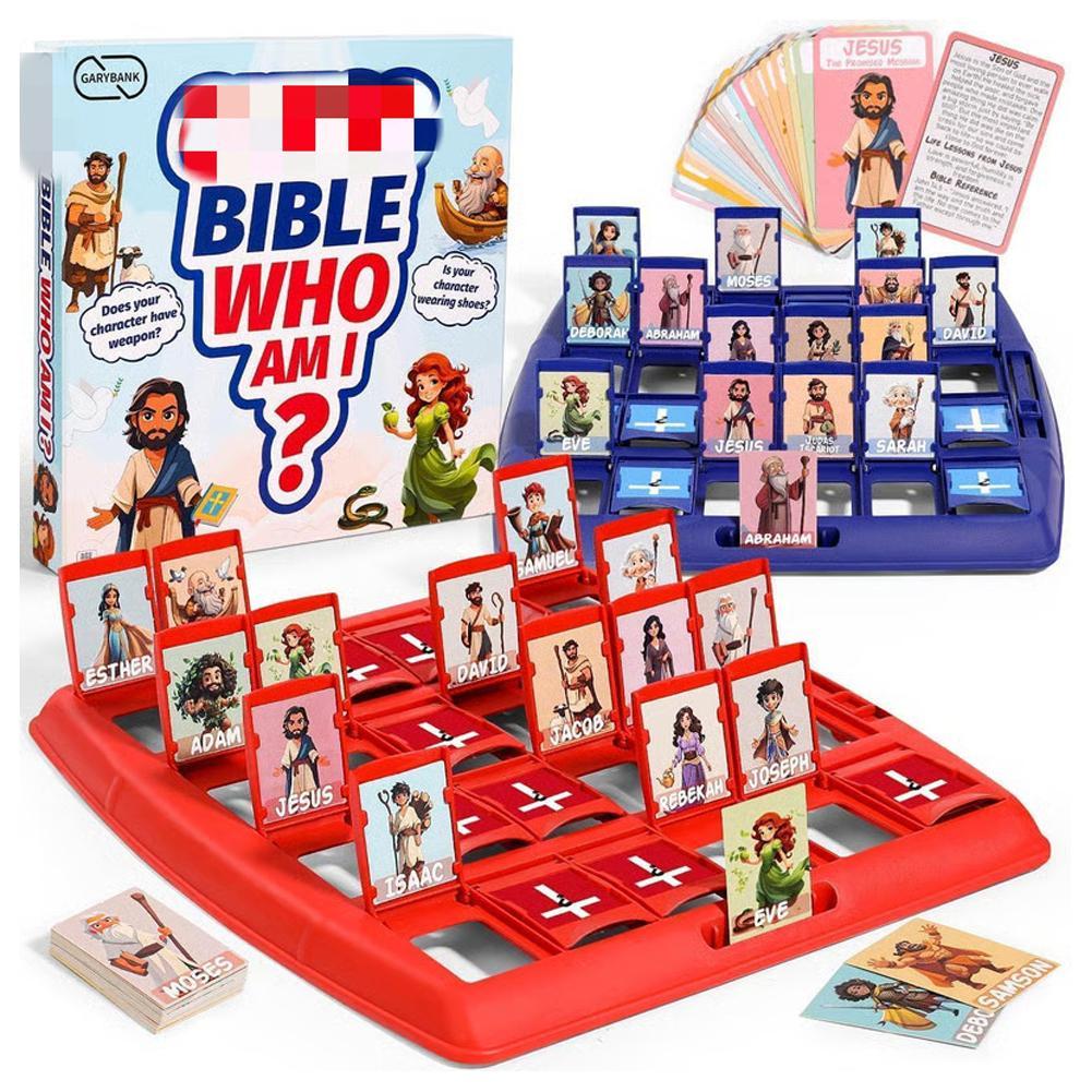 Jual Bible Themed Guess Who I Am Board Game - Classic Guessing Party ...
