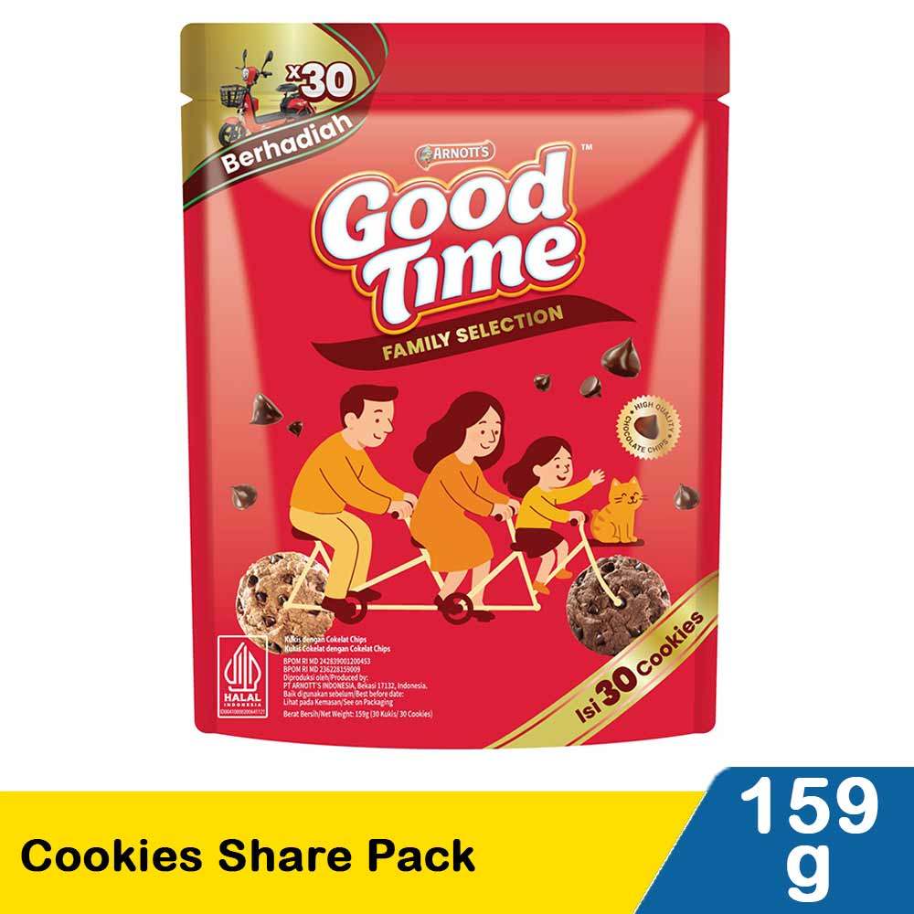 Jual GOOD TIME COOKIES SHARE PACK 159g | Shopee Indonesia