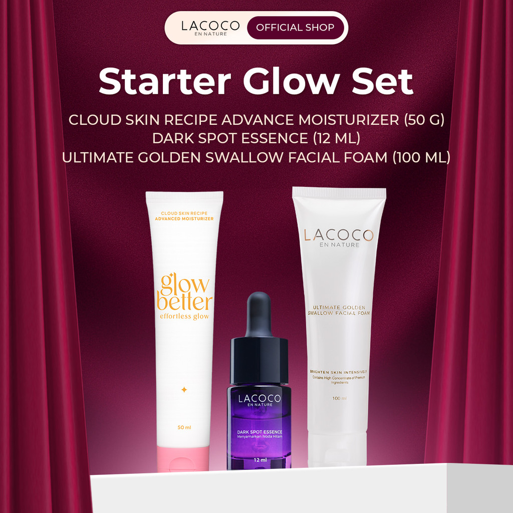 Jual Starter Glow Set [Effortless Glow Cloud Skin Recipe Advance ...