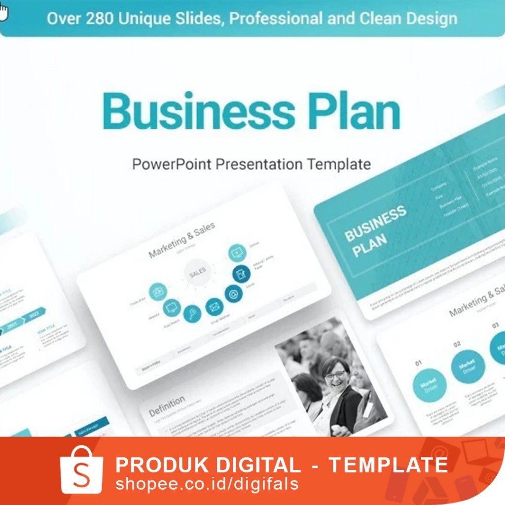 Jual Full Materi Business Plan PowerPoint Presentation Template ...