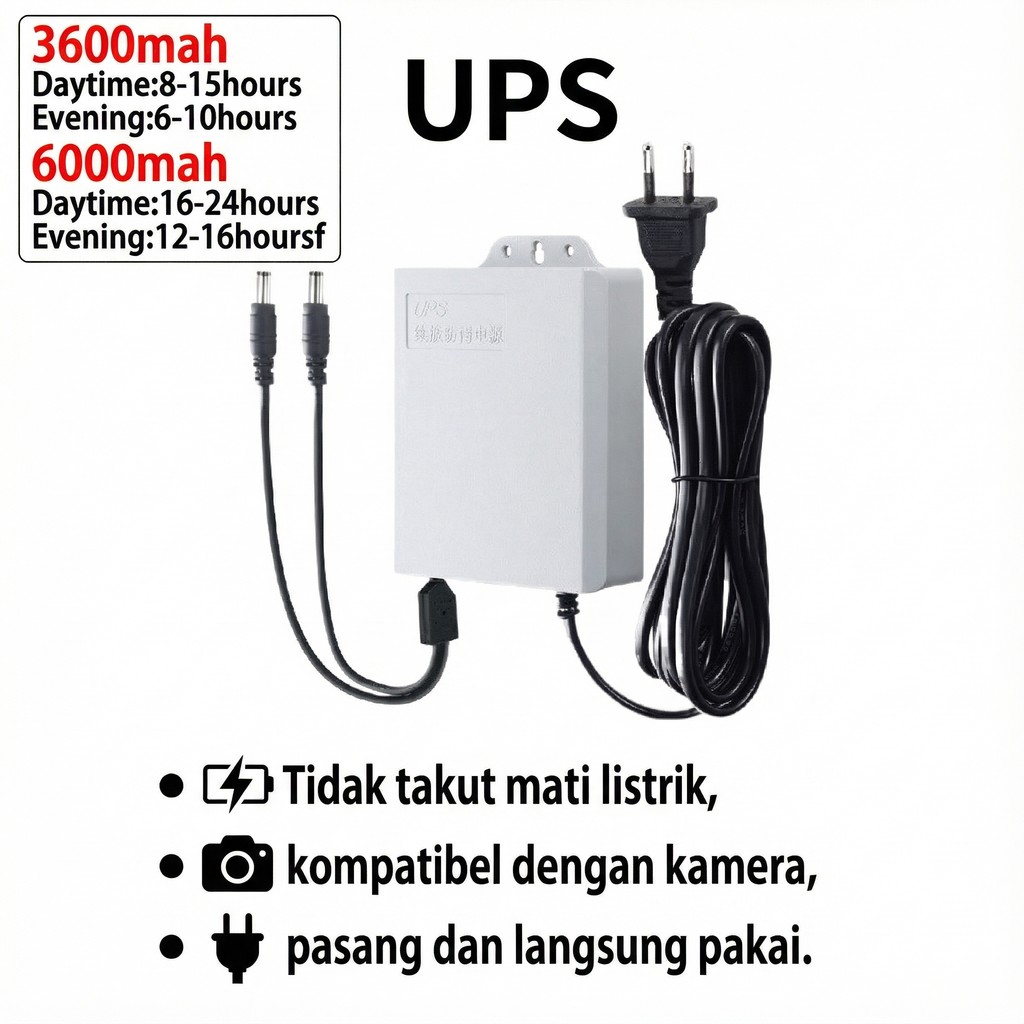 Jual UPS Mini 12V Adaptor Power DC Mini UPS CCTV Untuk Router Wifi ...