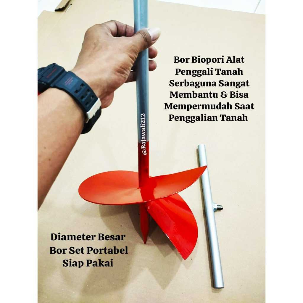Jual Bor Alat Pelubang Tanah Biopori / Bor Biopori Alat Gali Tanah ...