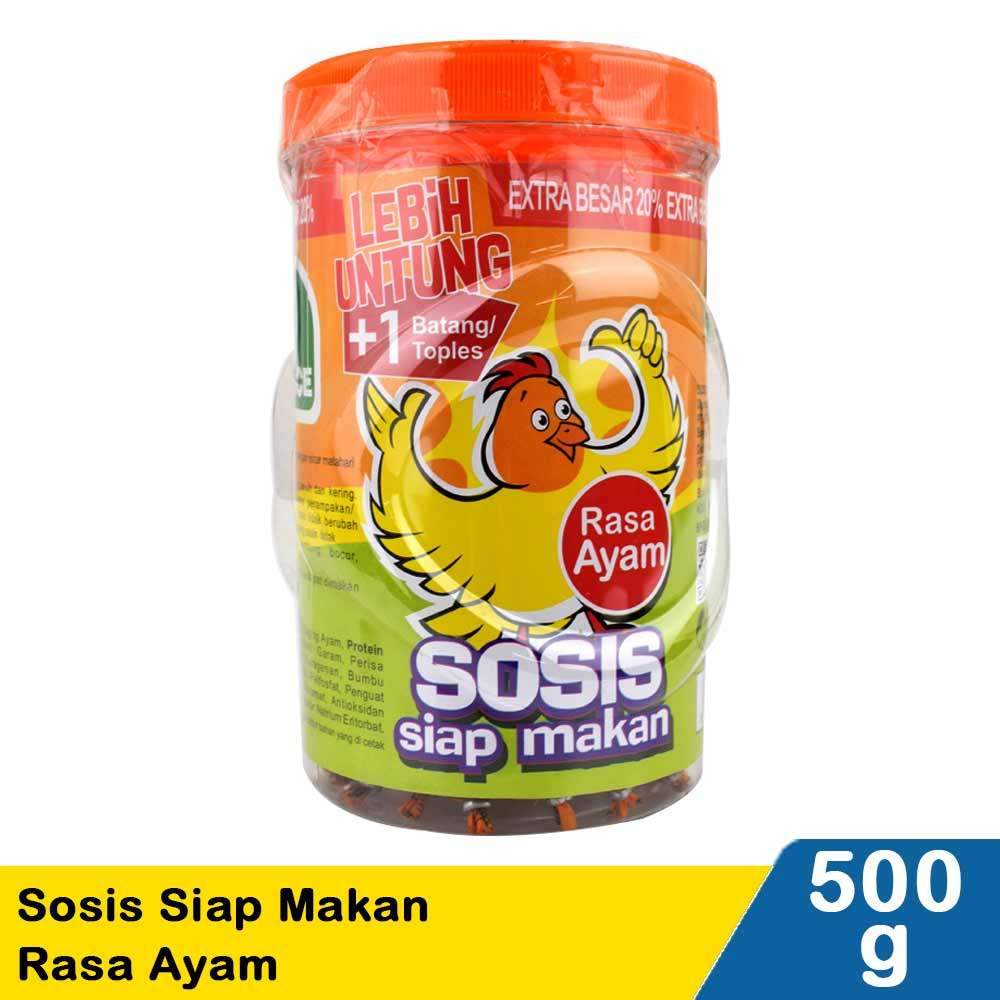 Jual SO NICE SOSIS SIAP MAKAN AYAM 500g | Shopee Indonesia