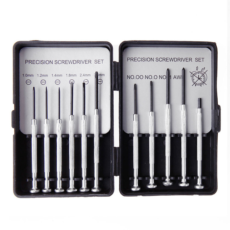 Jual QUALITY 11Pcs/Set Micro Precision Screwdriver Set Mini Watmakers ...