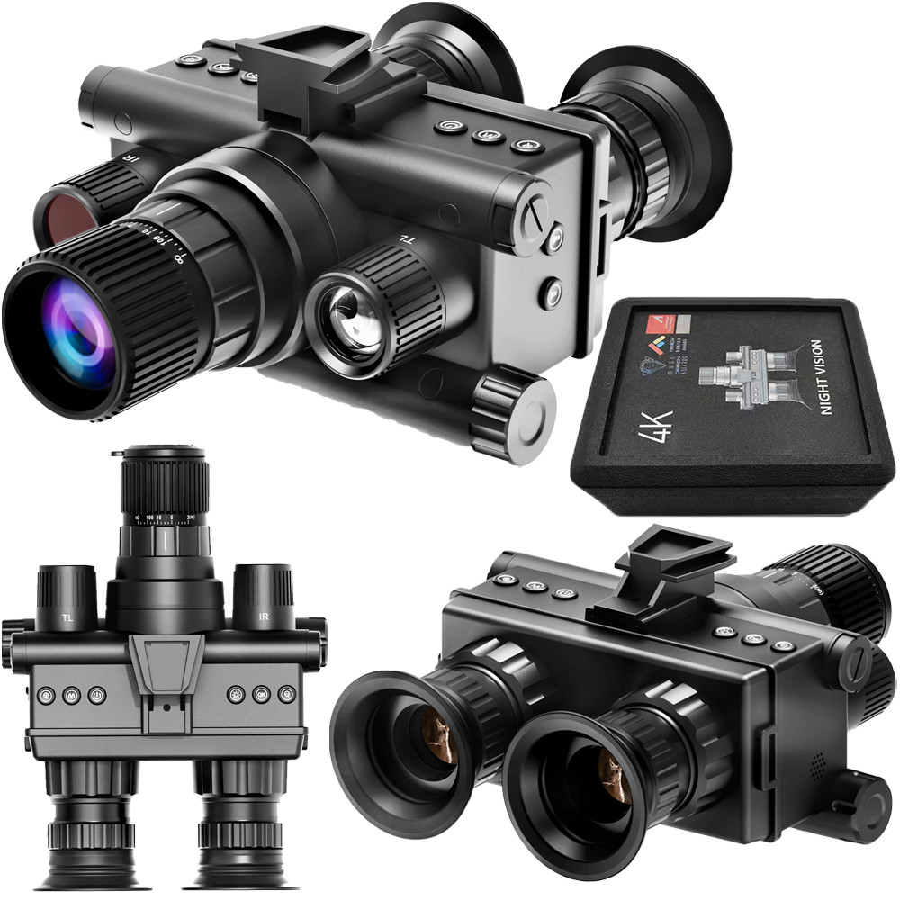 Jual Z9157 4K gital Infrared Head Mounted Night Vision Goggles for ...