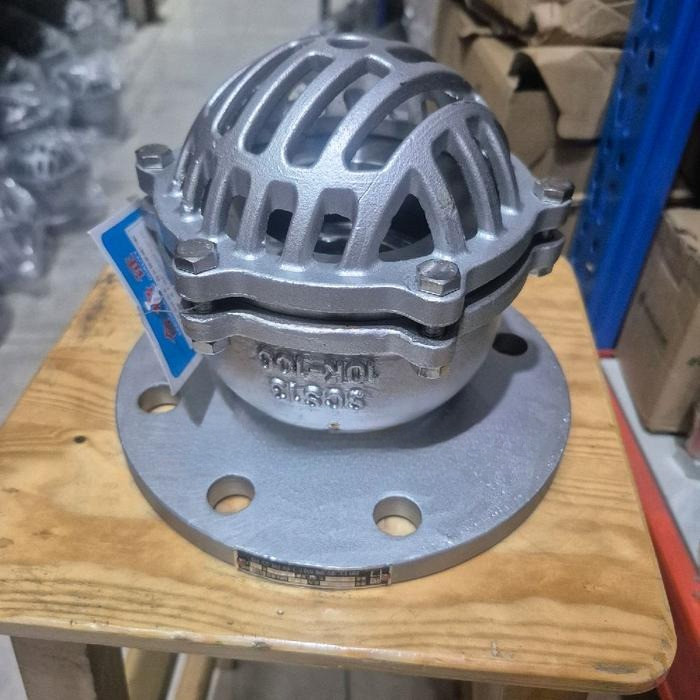 Jual Foot Valve Stainless Jis 10K 3"inch / Foot Valve Jis10K Ss304 DN80 ...