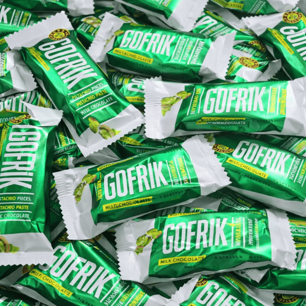 Jual GOFRIK MINI 125gr Wafer Cokelat Susu dengan Pasta & Potongan ...