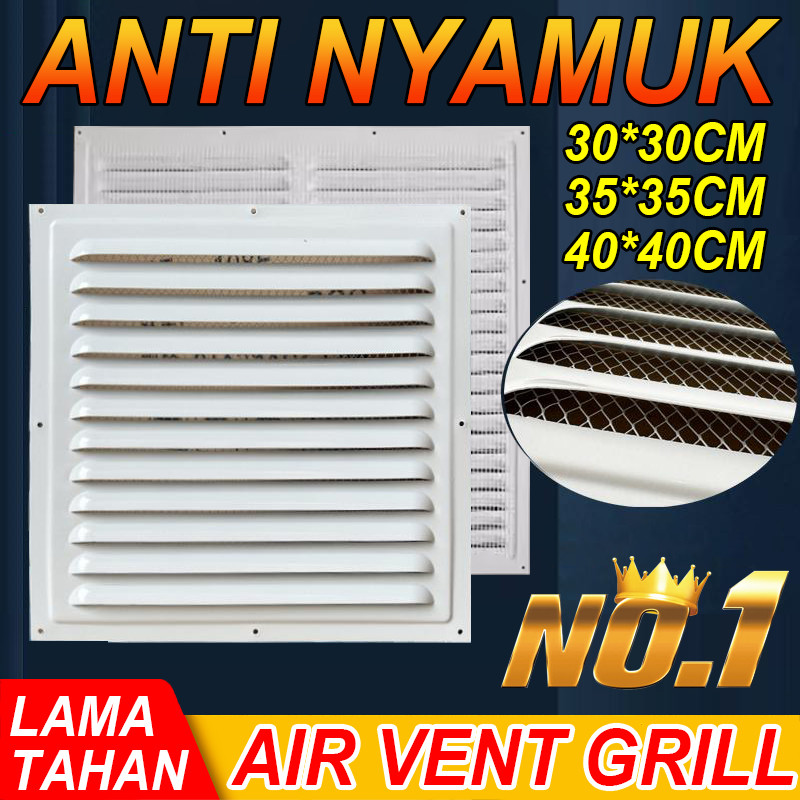 Jual Air Vent Grill Penutup Lubang Hawa 35x35CM 40x40CM Return Air ...