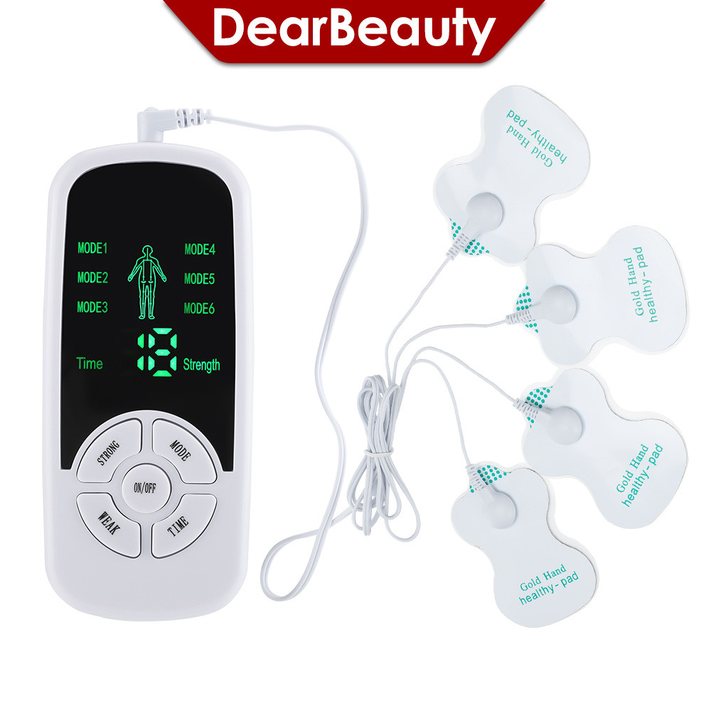 Jual EMS Electric Muscle Therapy Stimulator 6 Modes Tens Unit Machine ...