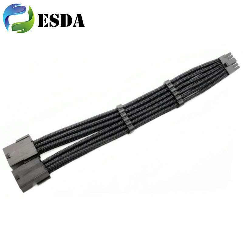 Jual Dual PCIe 8Pin Female to Mini 12Pin Male GPU Power Adapter Cable ...