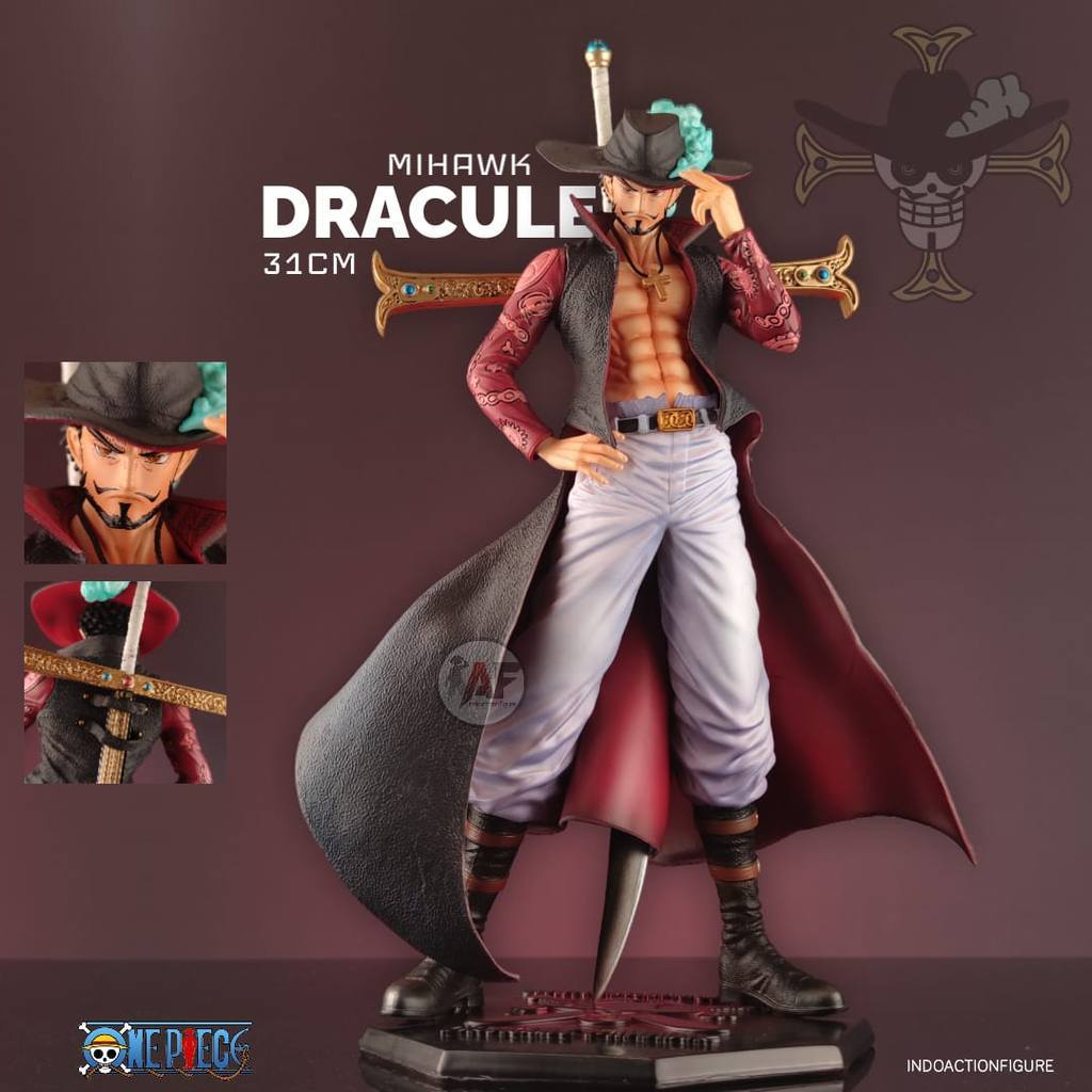 Jual Statue Action Figure One Piece Dracule Mihawk Domination Studio ...
