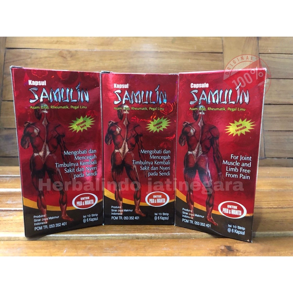 Jual Samulin Kapsul Original gudangsehat | Shopee Indonesia