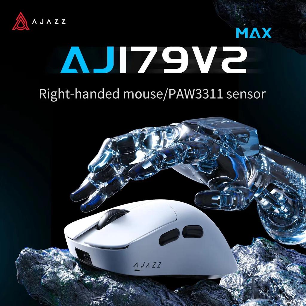 Jual AJAZZ AJ179 v2 MAX Wireless Gaming eSport 1K Polling Rate ...