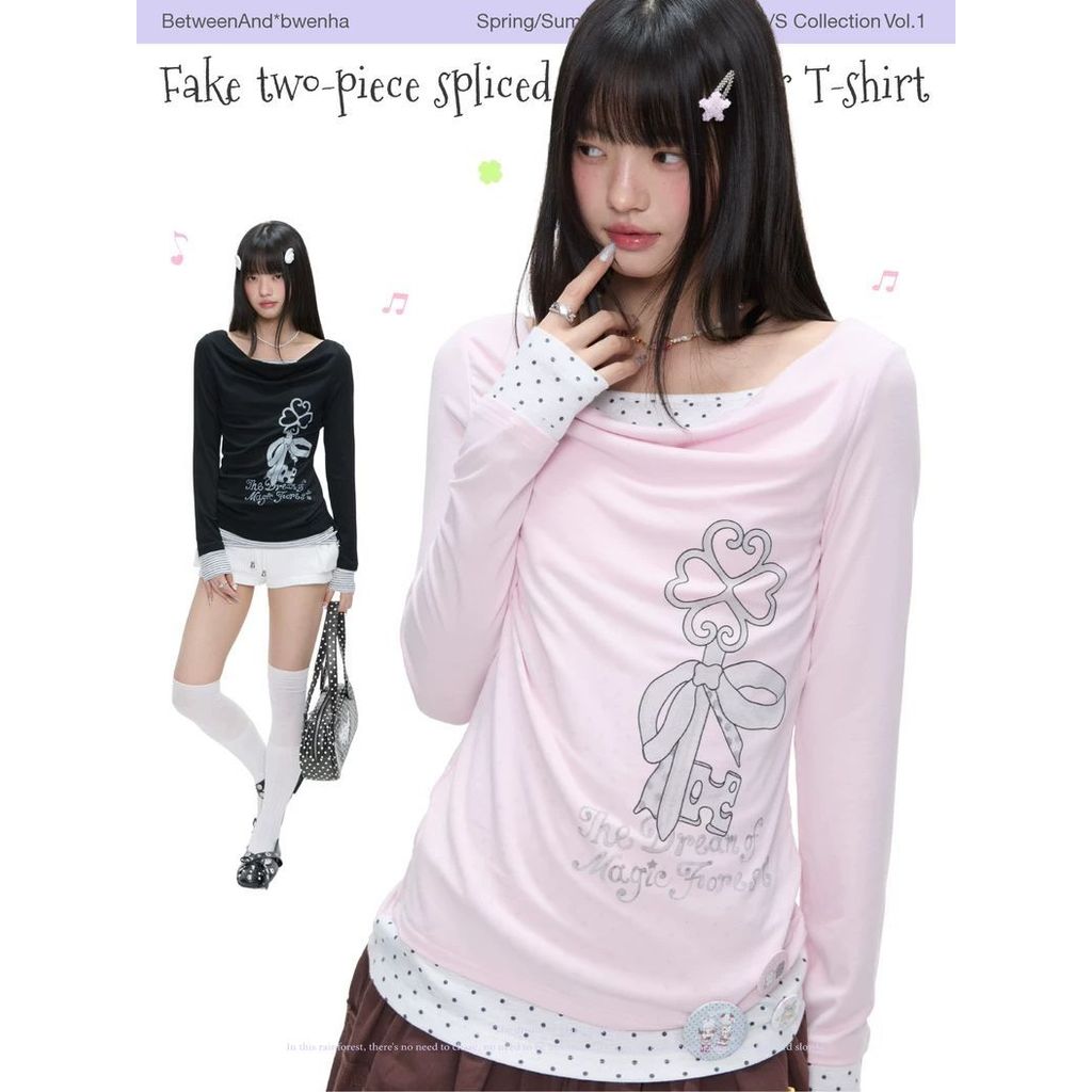 Jual JS.HN-Atasan Model Dua Potong Ala Amerika Dengan Motif Polkadot ...