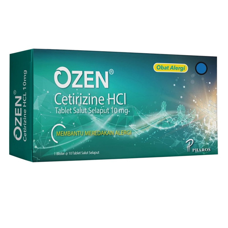 Jual Cetirizine Hcl 10 Mg Tablet Obat Terlengkap & Harga Terbaru Juni ...