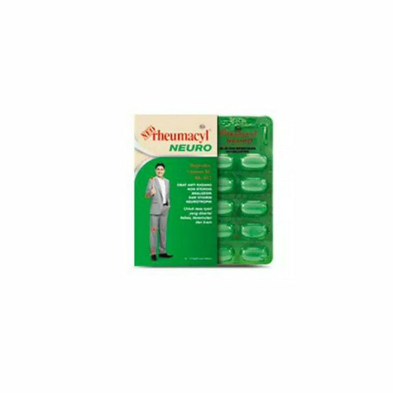 Jual NEO RHEUMACYL NEURO 1 BLISTER @ 10 KAPLET SALUT SELAPUT | Shopee ...
