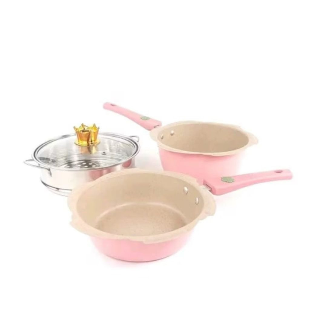 Jual Panci Aurel Empasi Steamer Pots Panci Set Mpasi Bayi Panci Anti ...