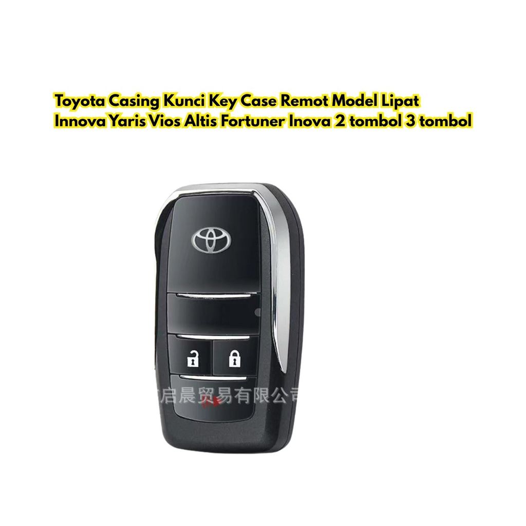 Jual Toyota Casing Kunci tombol Case tombol Model 2 Vios 3 Flipkey ...