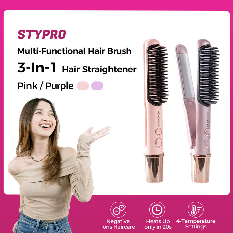 Jual STYPRO 2-in-1 Perming Tool - Alat Styling Rambut 2 Fungsi Pelurus ...