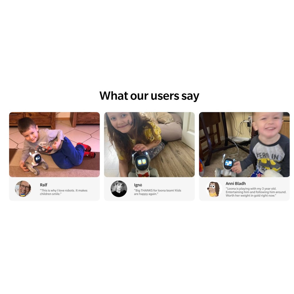 Jual Loona Robot Dog Companion Intelligent Maine Dogs Smart AI atGPT ...